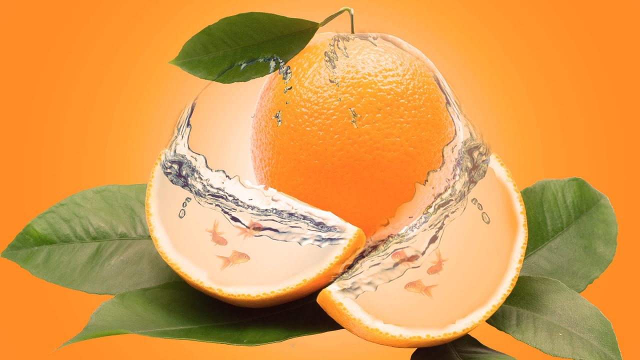 Adobe Photoshop Tutotrial |orange fish manipulation tutorial - YouTube