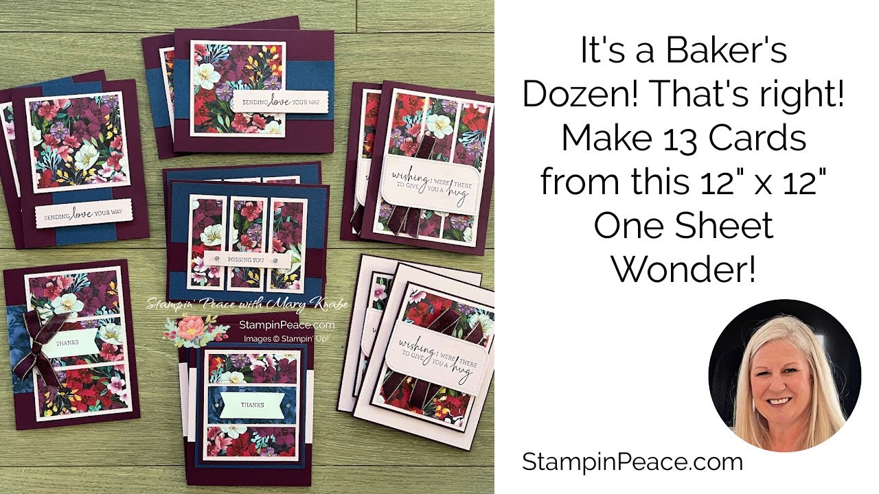 My "Baker's Dozen" One Sheet Wonder is AMAZING - YouTube