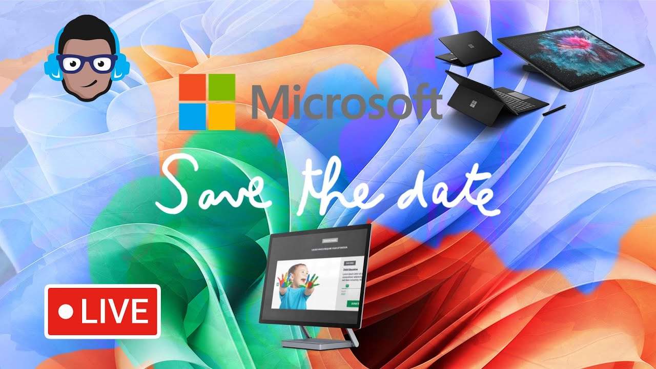 Microsoft Event: Save the Date - New Surface Devices - YouTube