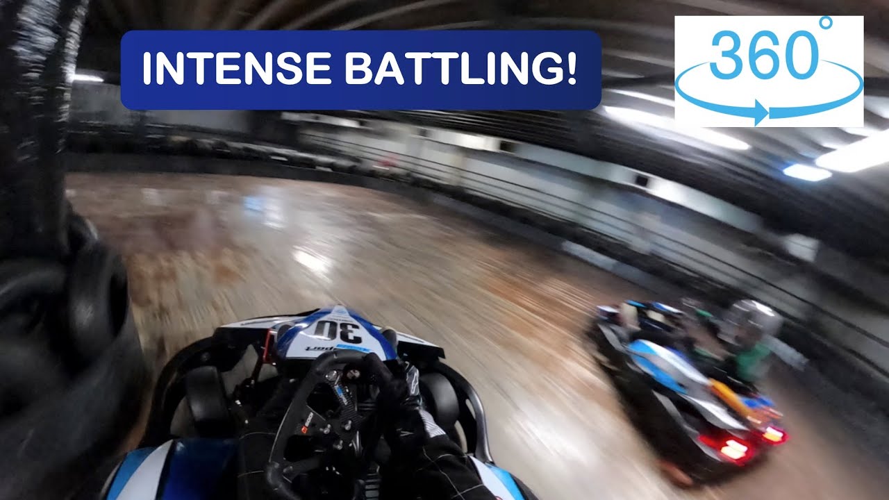 360° Karting: PART 2 OF AN INSANE 1V1 AT TEAMSPORT E-KARTING - GoPro ...