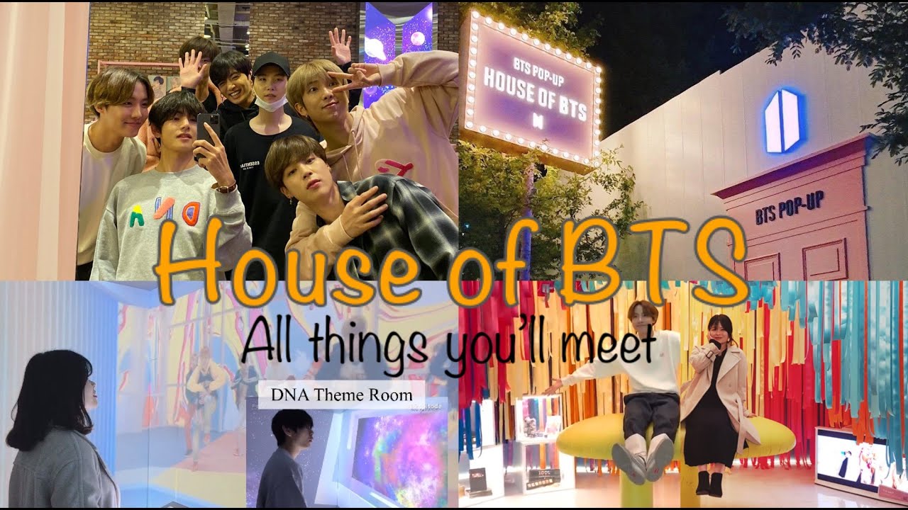 BTS POP-UP: House of BTS in Seoul, Everything you'll meet at the bts ...