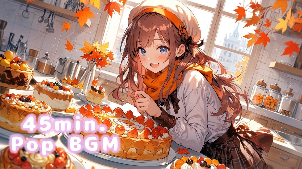 【Pop BGM】- Fall Cake Party- ｜to work/to study/to chill｜ - YouTube