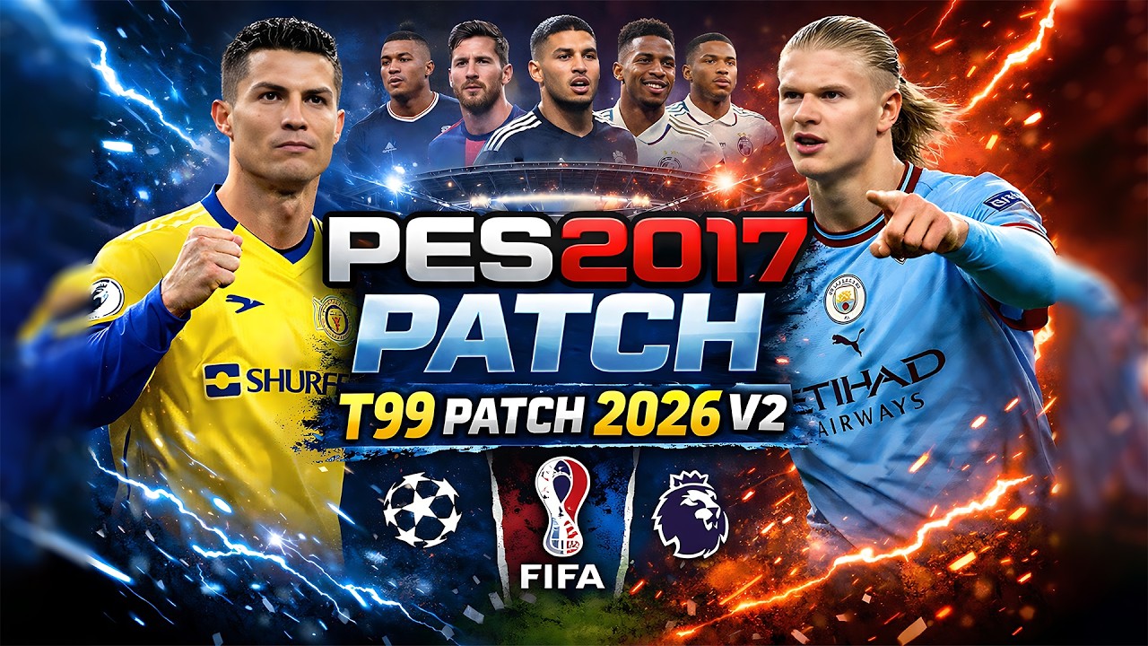 How to Install PES 2017 T99 Patch 2026 V2 🔥⚽ | Full Installation ...