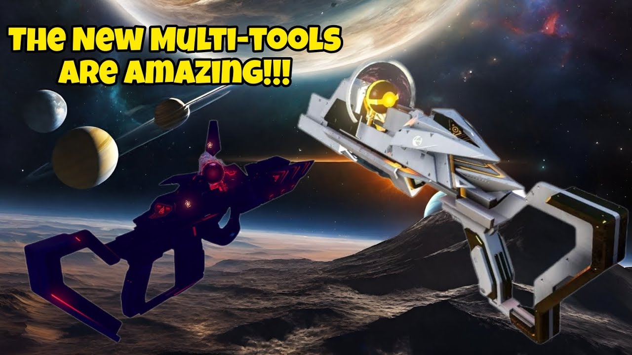 No Man's Sky - NEW AMAZING MULTI-TOOLS - S Class with Glyphs ...