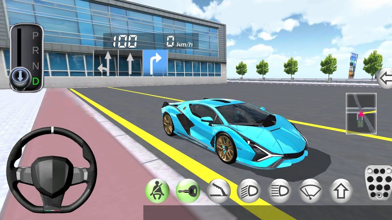 3D DRIVING CLASS LAMBRGINI DRIVE - YouTube