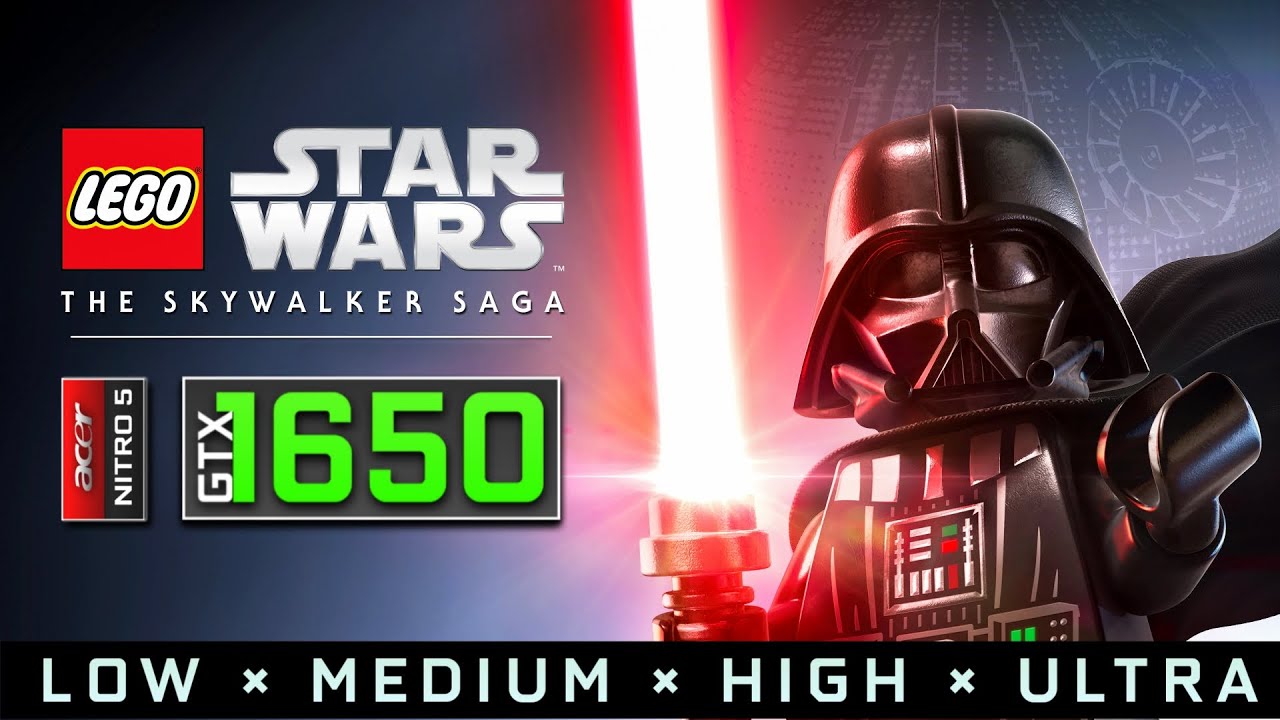 LEGO Star Wars: The Skywalker Saga - GTX 1650 Benchmark | Acer Nitro 5 ...