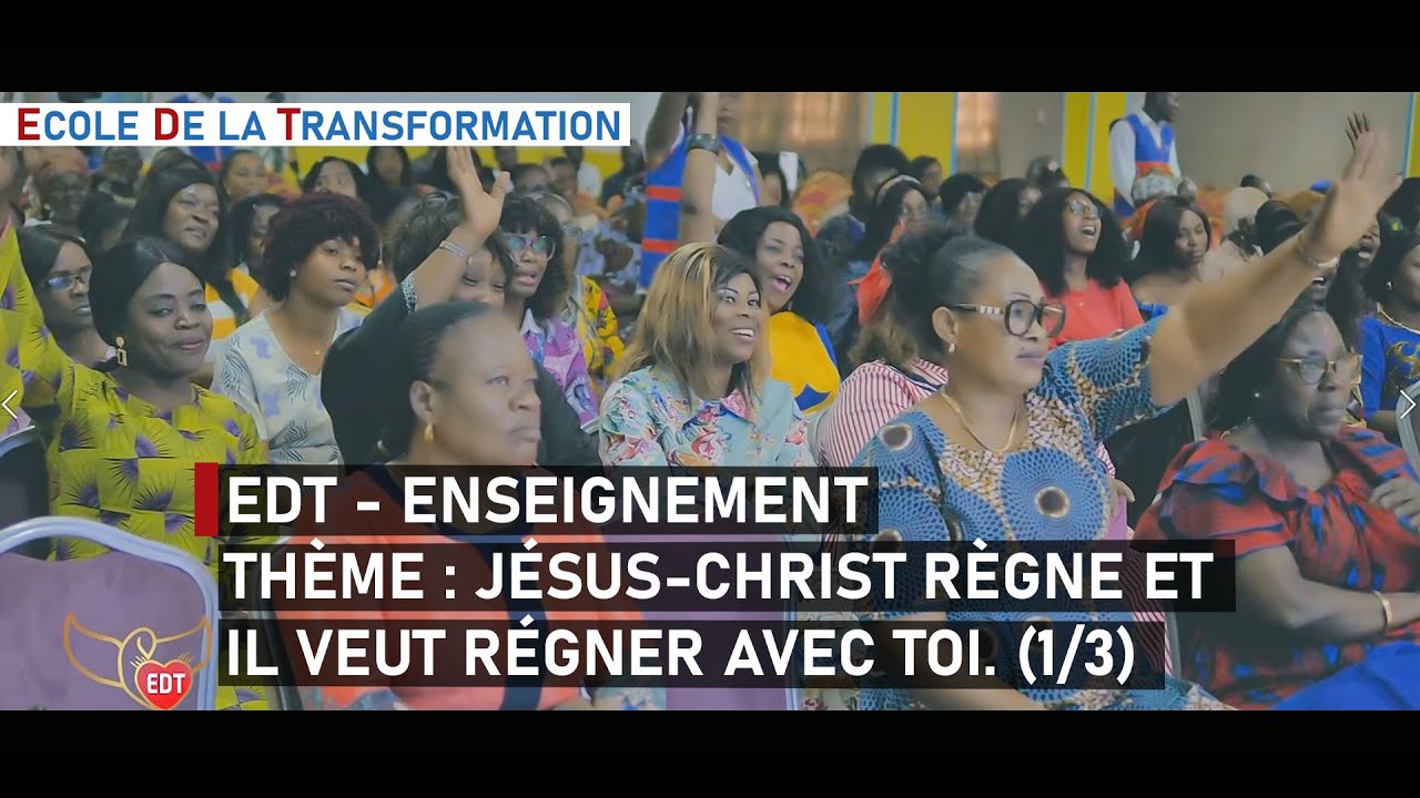 EDT enseignement - thème : Jésus-Christ règne et il veut régner avec ...