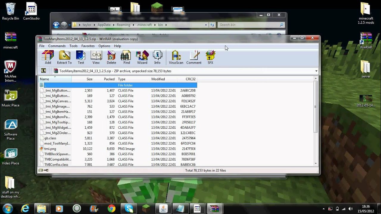 how to get too many items and minecraft - YouTube