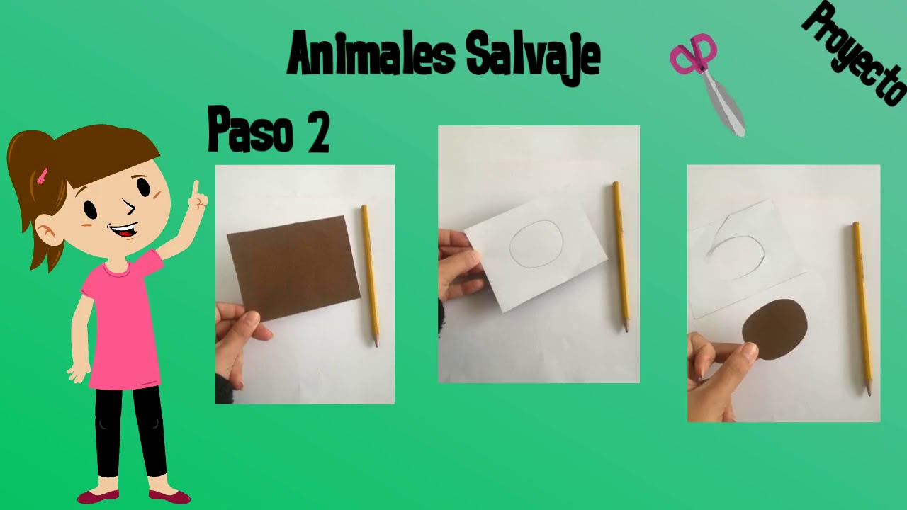 Proyecto Animales Salvaje, Kinder LSF - YouTube