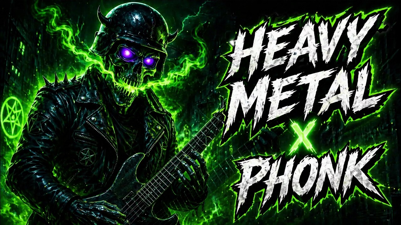 Phonk X Heavy Metal – A Night Ride of 808s and War Guitars 🌙🔊🎸 - YouTube