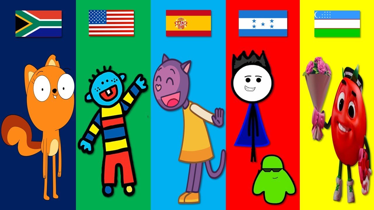 Cartoon From Different Countries | Pt.56 - YouTube