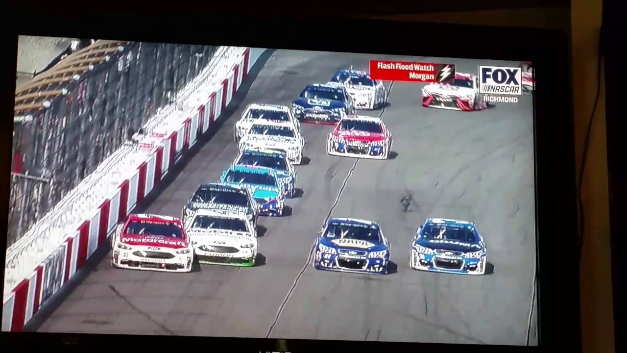 NASCAR 2017: Ryan Blaney Richmond Crash - YouTube