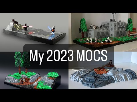 Every LEGO MOC I built in 2023 - YouTube
