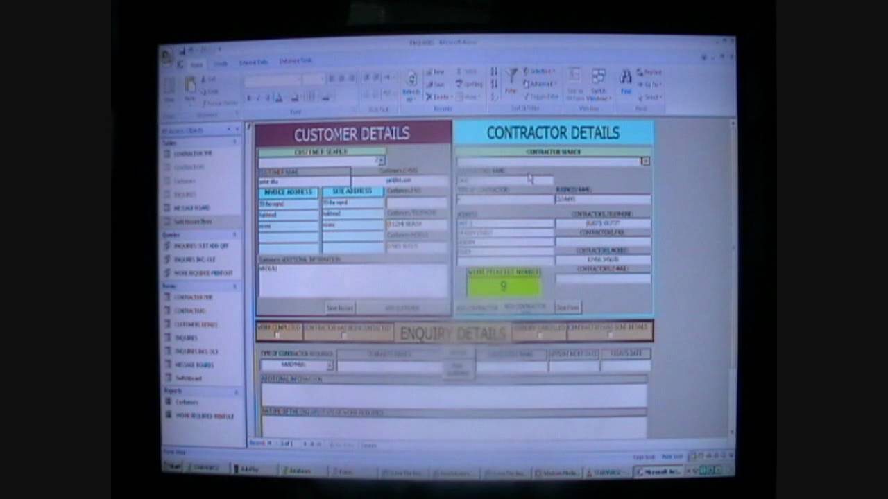 Contract agency database - YouTube