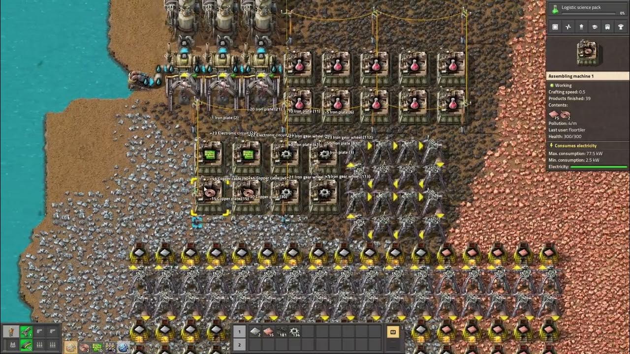 Factorio GOTLAP 22:02 - YouTube