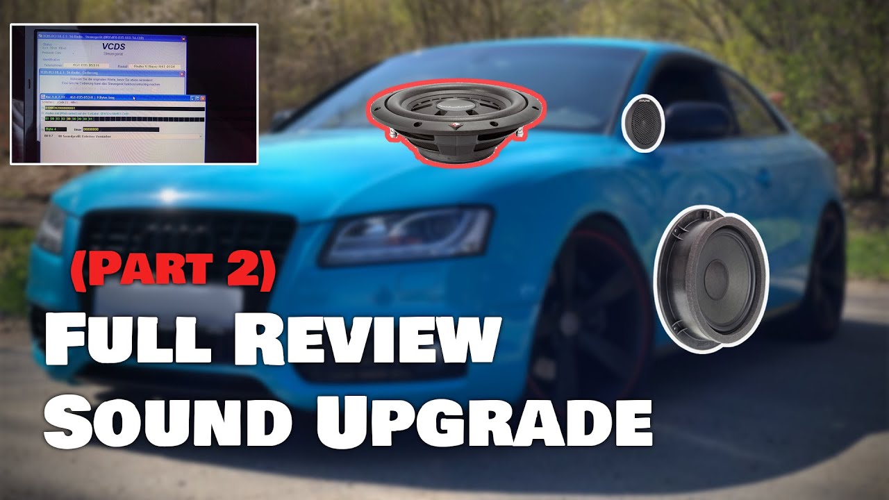 Audi A5 B8 Sound System Review (Upgrade Pt.2) - YouTube