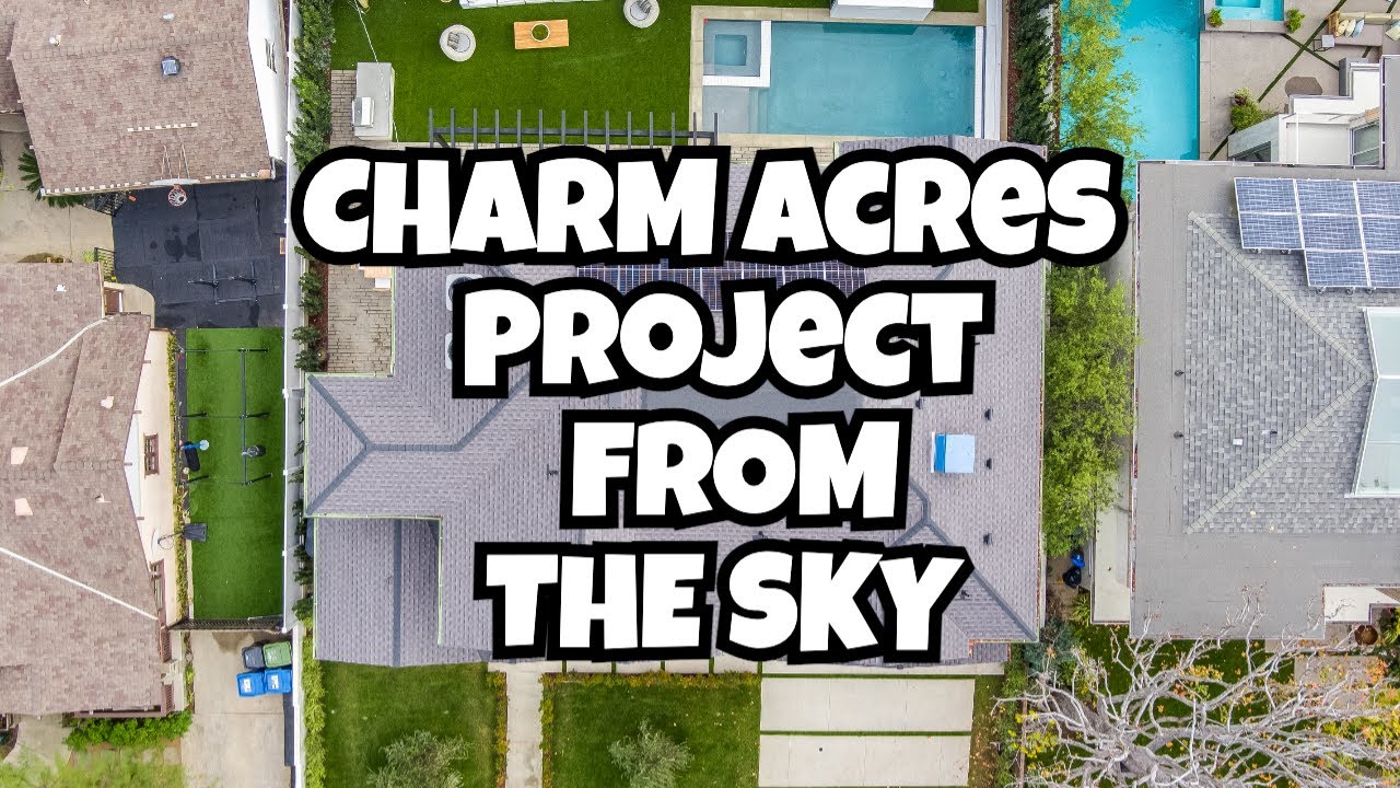 the drone video of our charms project - YouTube