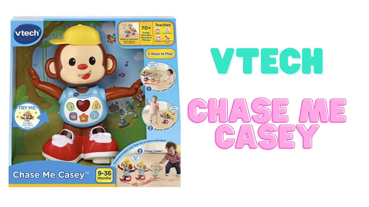 Vtech Chase Me Casey #vtech #kidsvideo #vten #unboxing #baby#chase ...