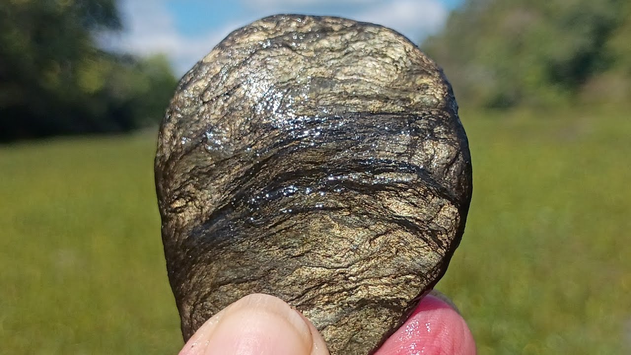 Found GEMSTONES in a Gold Rush Creek! Rockhounding Hillabee Creek ...