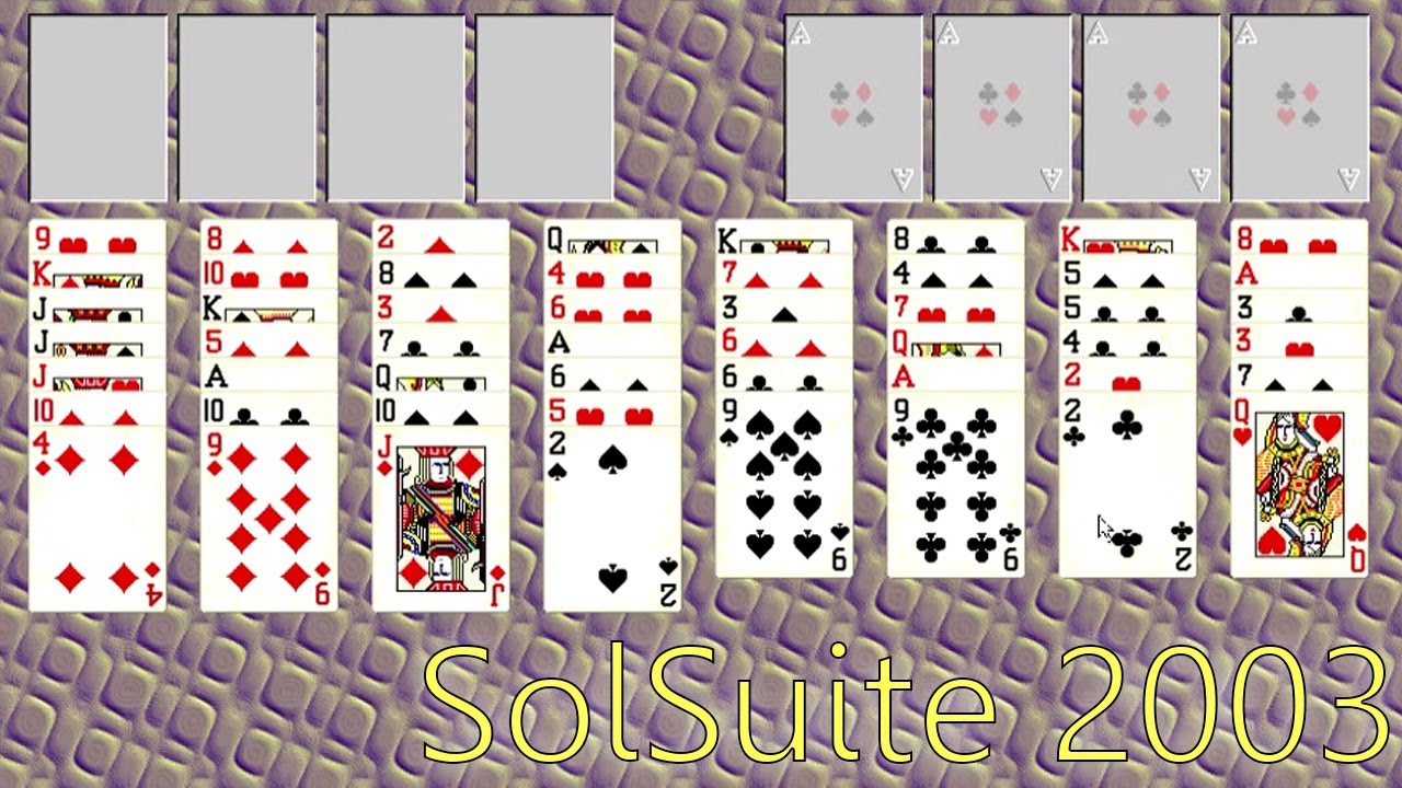 SolSuite 2003 Soltaire Collection (Windows game 2003) - YouTube