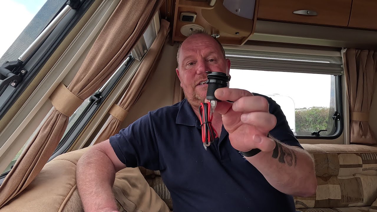 Installing a 12 Volt socket inside caravan locker, Swift Challenger 530 ...
