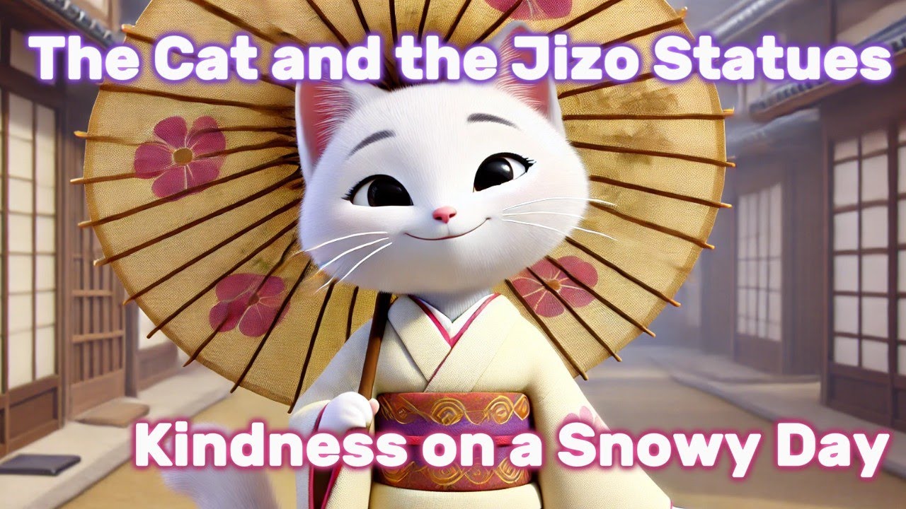 The Cat and the Kasa Jizo Statues: Kindness on a Snowy Day - YouTube