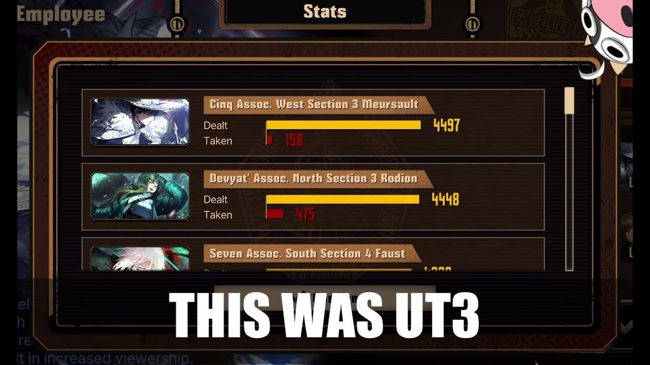 [Limbus Company] Cinq Meursault & Zwei Sinclair Final Review - YouTube