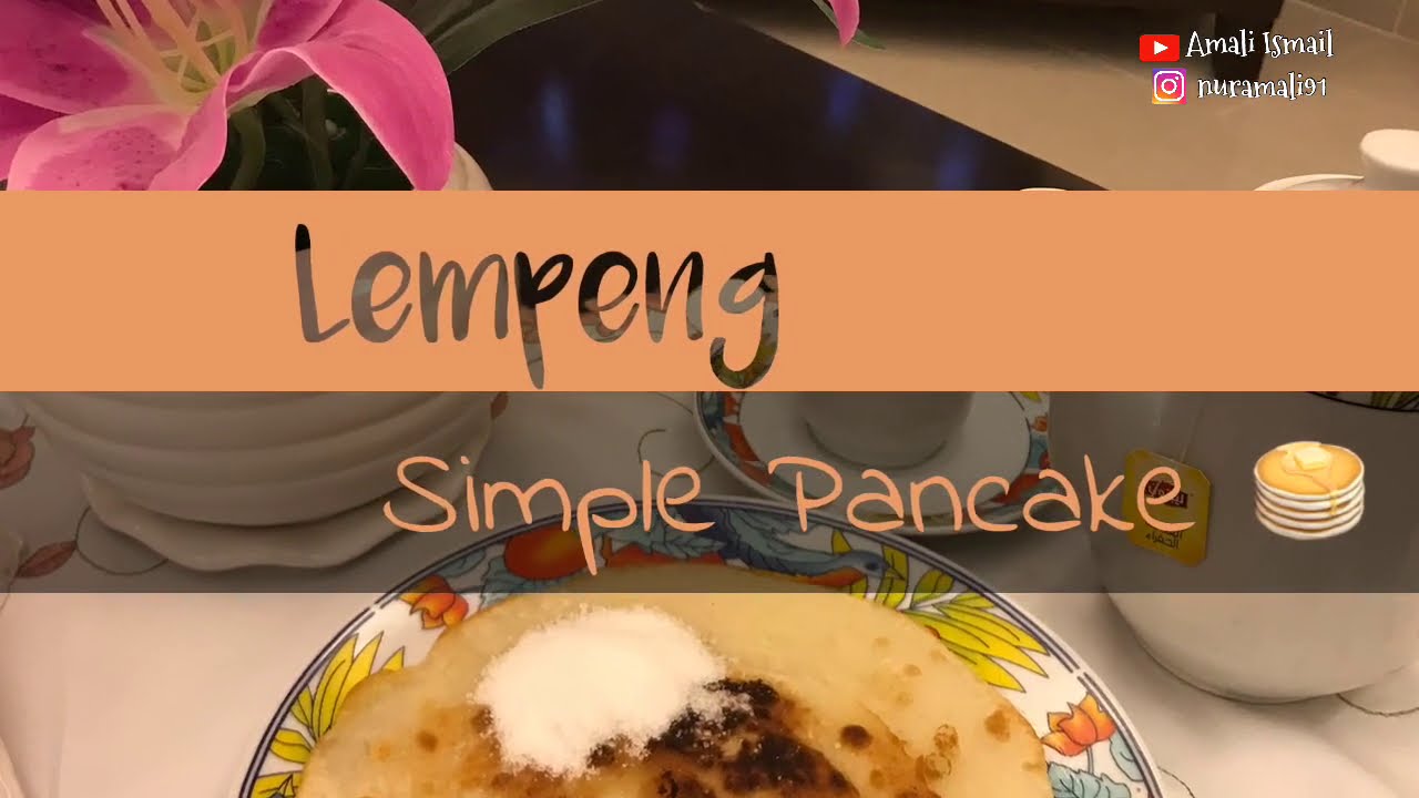 Lempeng mudah viral/ simple pancake - YouTube