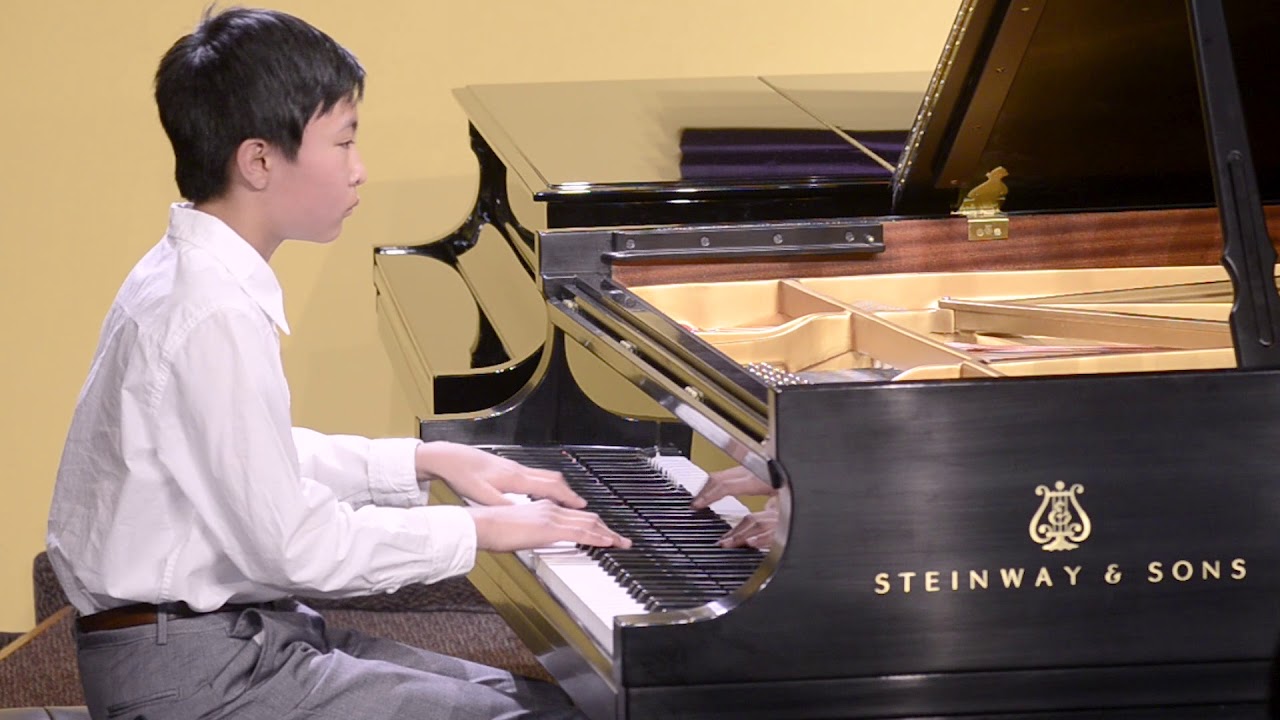 Schmitt Music Piano Competition 2018- Jason Cui Performing! - YouTube