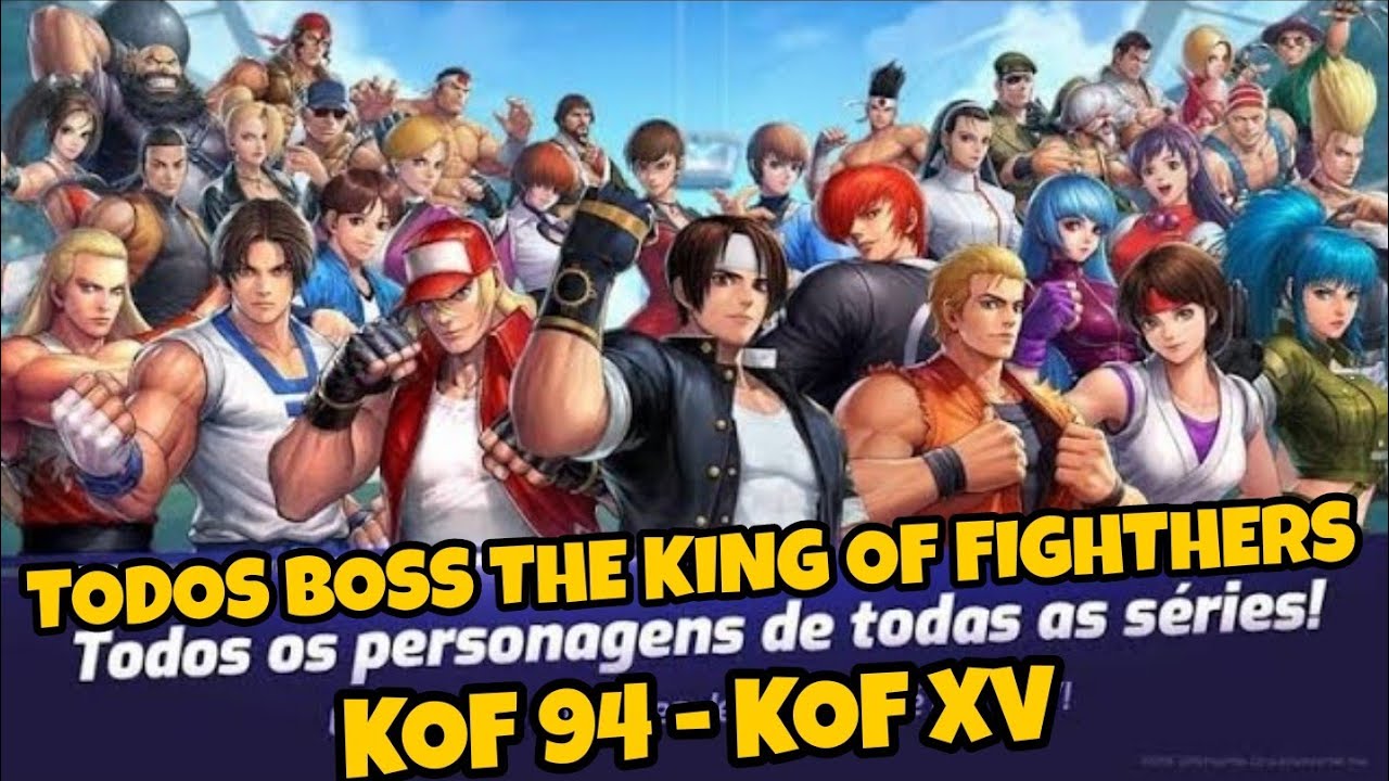 The King Of Fighters TODOS BOSS FINAIS KOF 94 A KOF XV. KOF All Final ...