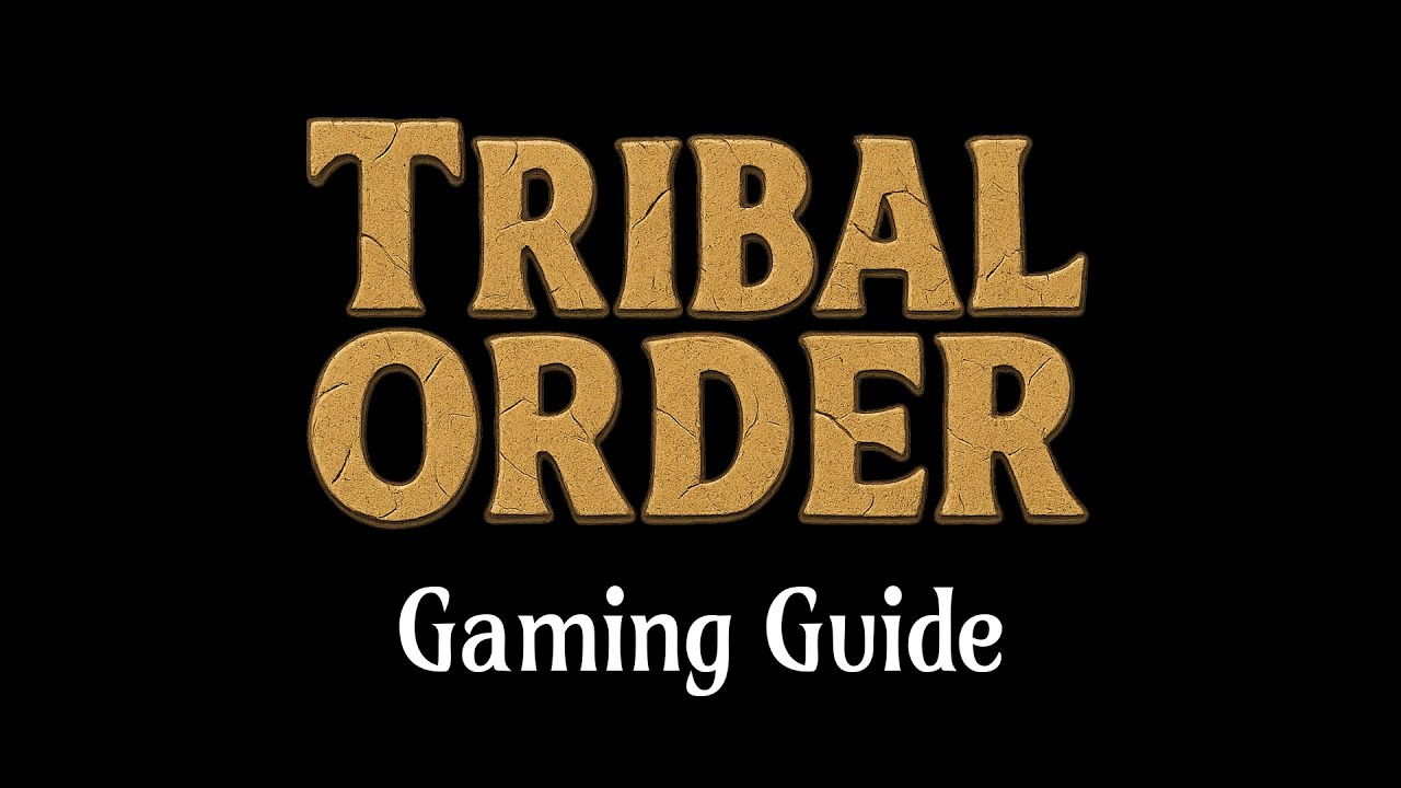 Tribal Order: Rules of the Game - YouTube