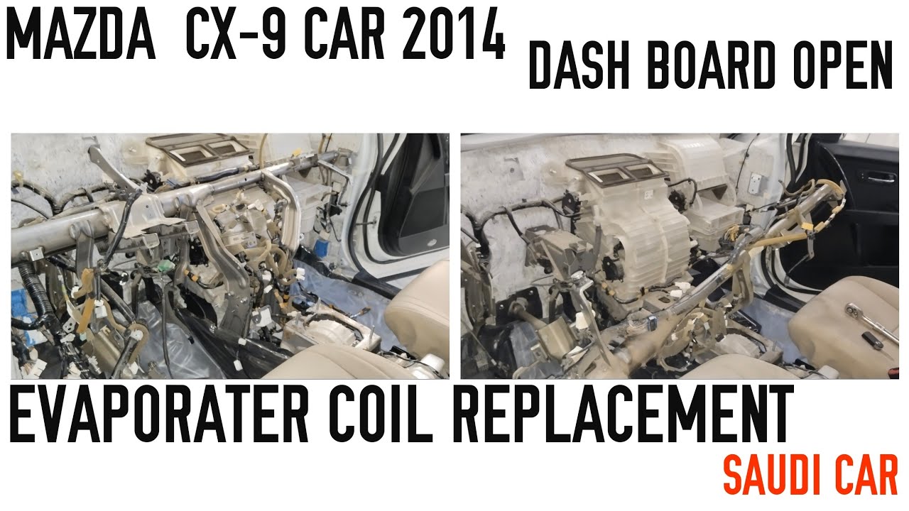 mazda cx 9 dash removal?mazda cx 9 dashboard open?mazda cx 9 evaporator ...