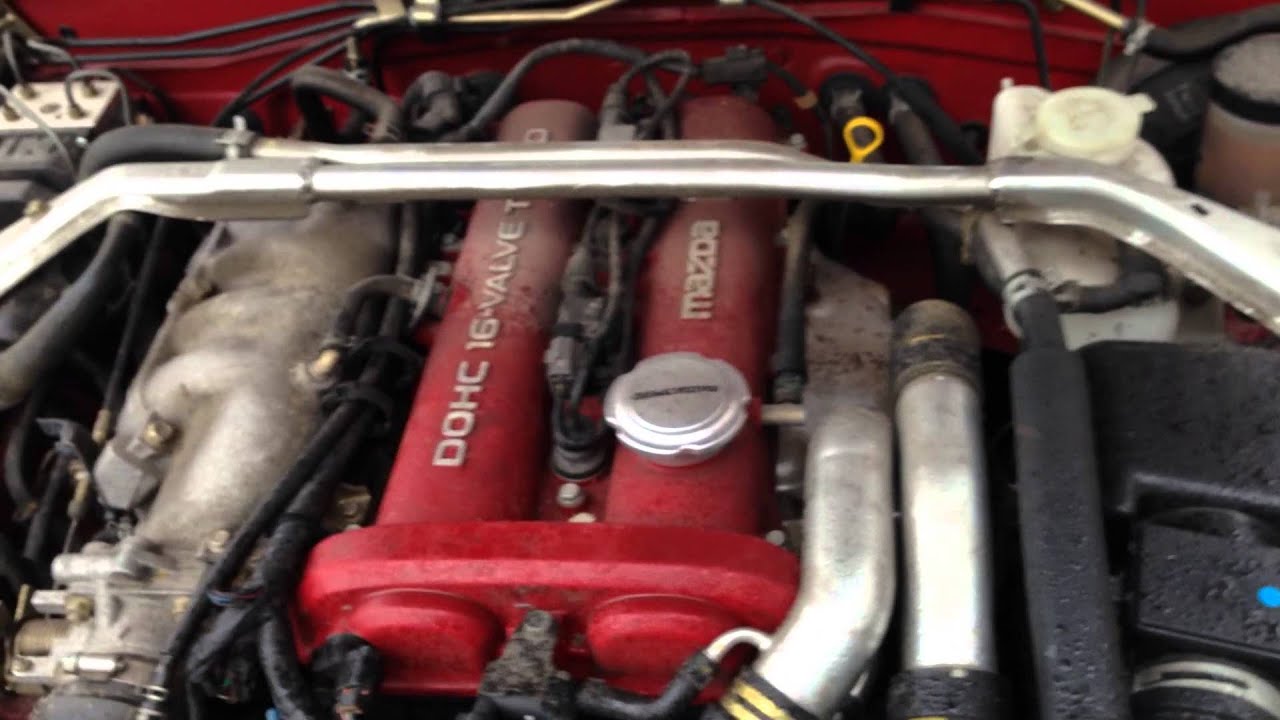 Mazda Miata Mazdaspeed Part Out Turbo Engine IHI RHF5 VJ35 BP-4W - YouTube