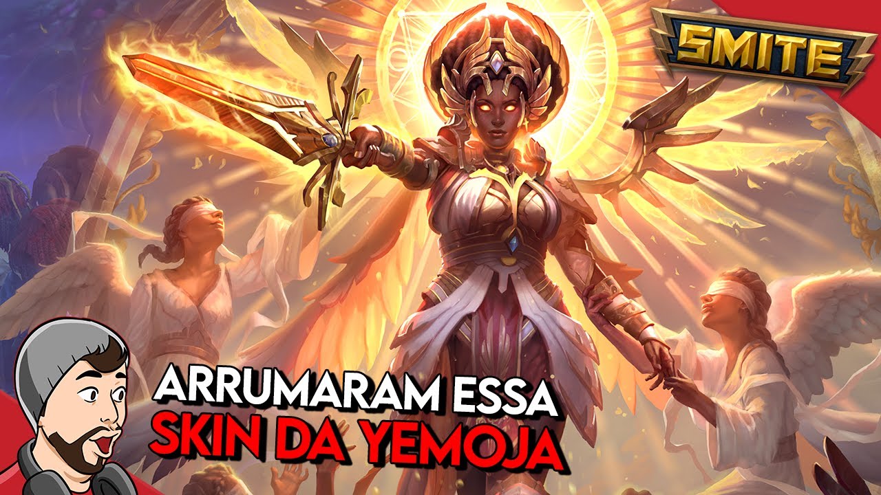 ARRUMARAM ESSA SKIN! YEMOJA SUPORTE - Master Ranked Conquista - ⚡ Smite ...