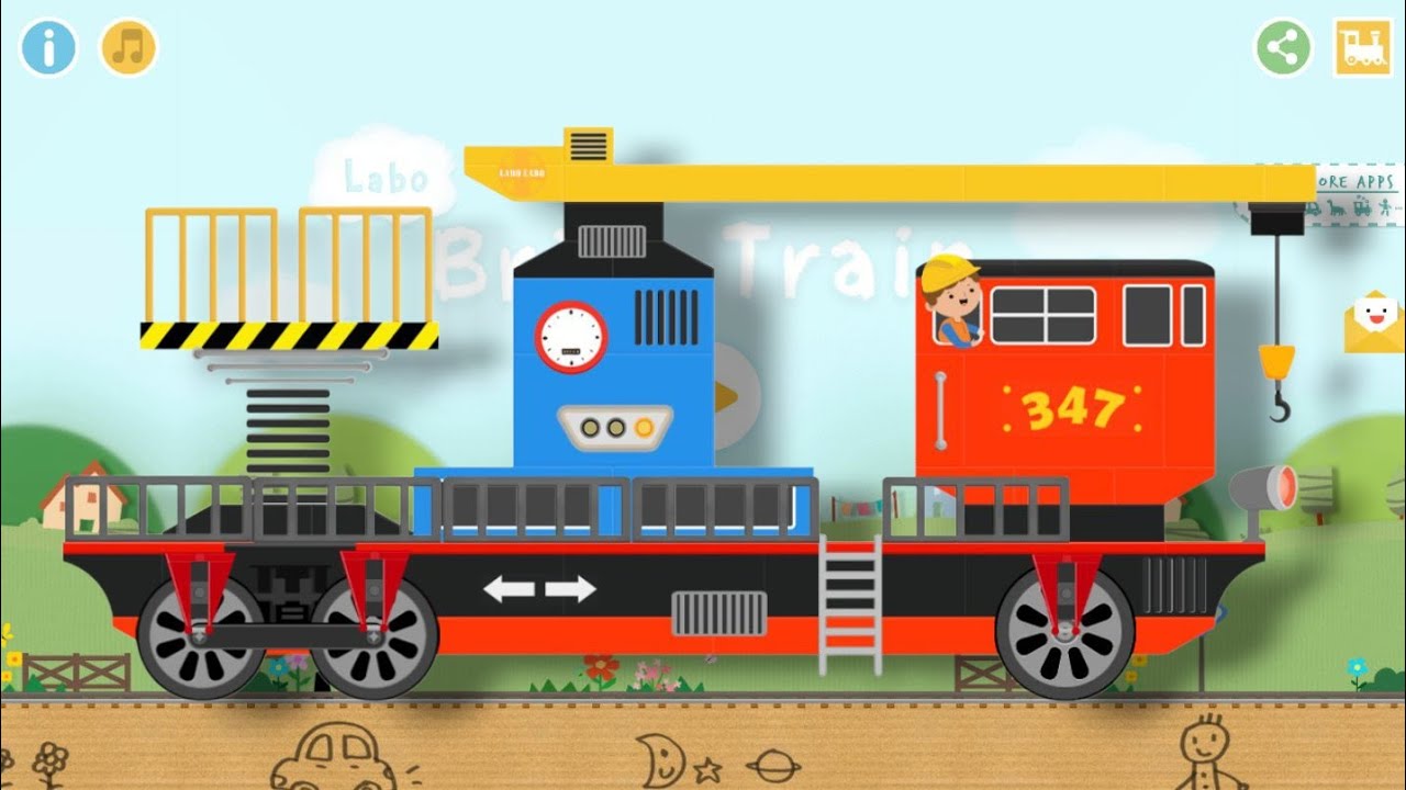 Labo Brick Train - One - 41 - YouTube