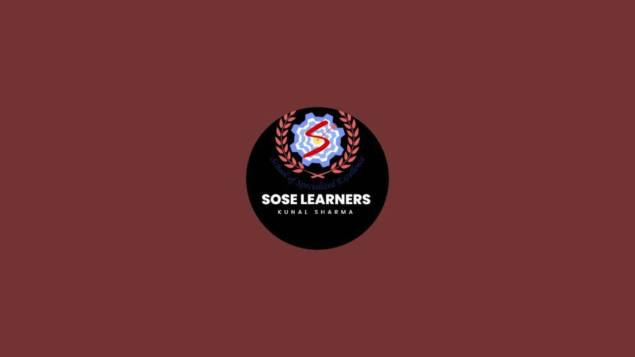 SoSE Learners is live! - YouTube