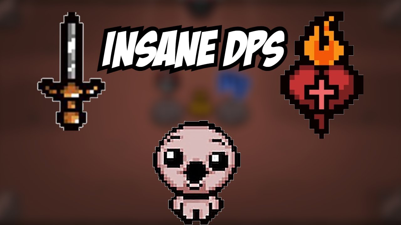 The Spirit Sword Sacred Heart Combo - The Binding of Isaac Repentance ...