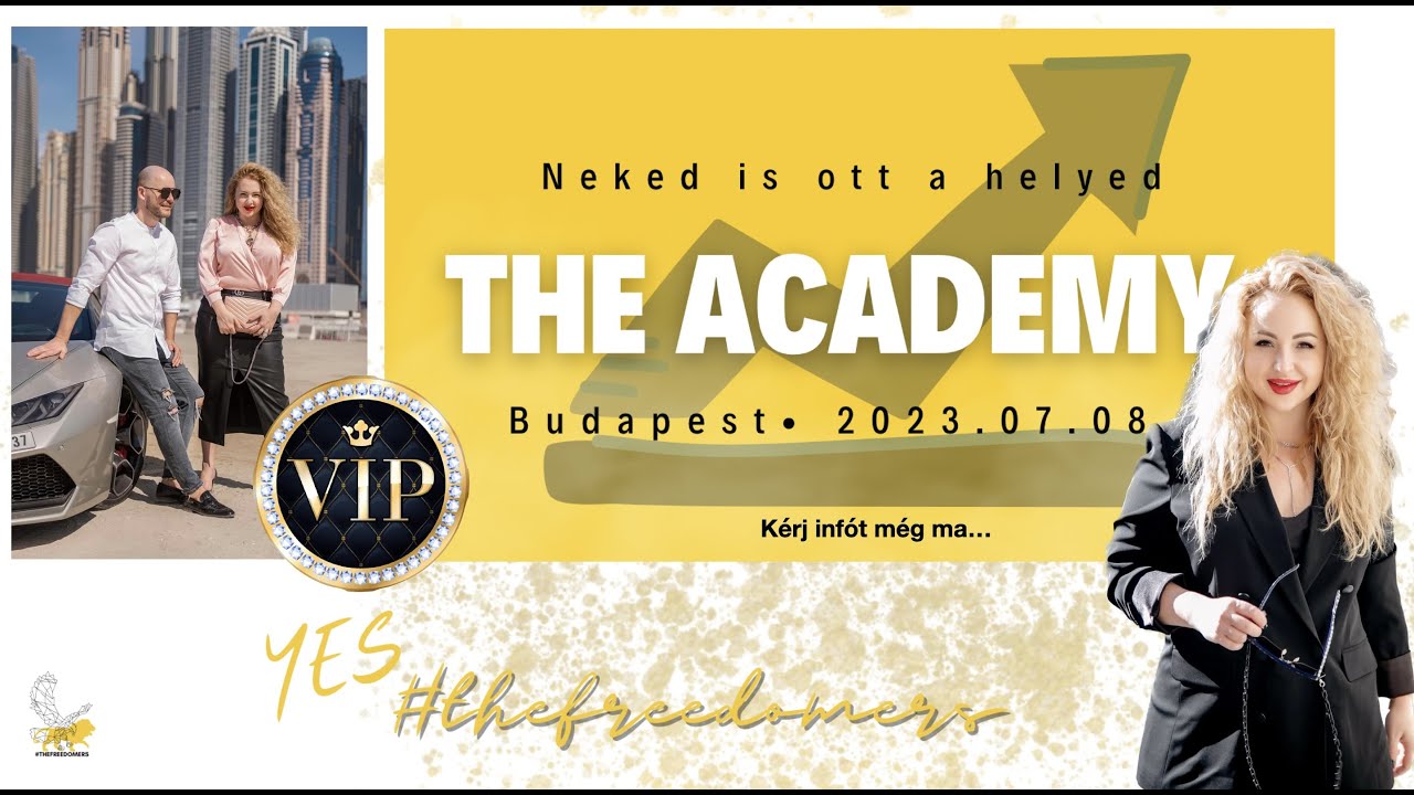 ELENA BOYKO Budapesten - SUPER VIP - THE ACADEMY #thefreedomers - YouTube
