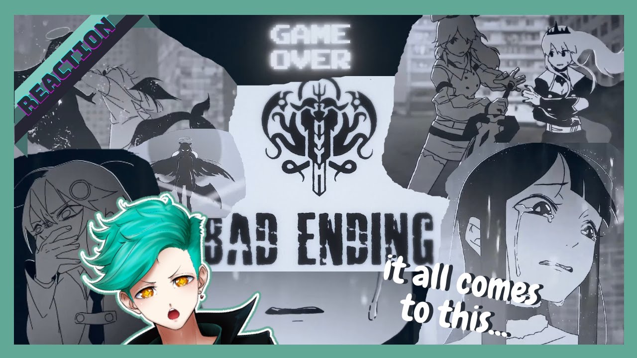 THE END || Myth's Bad Ending - Hololive fan animation || REACTION - YouTube