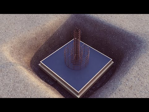 Fundamenterstellung BEGA LED-Systempollerleuchten mit Durchfahrschutz