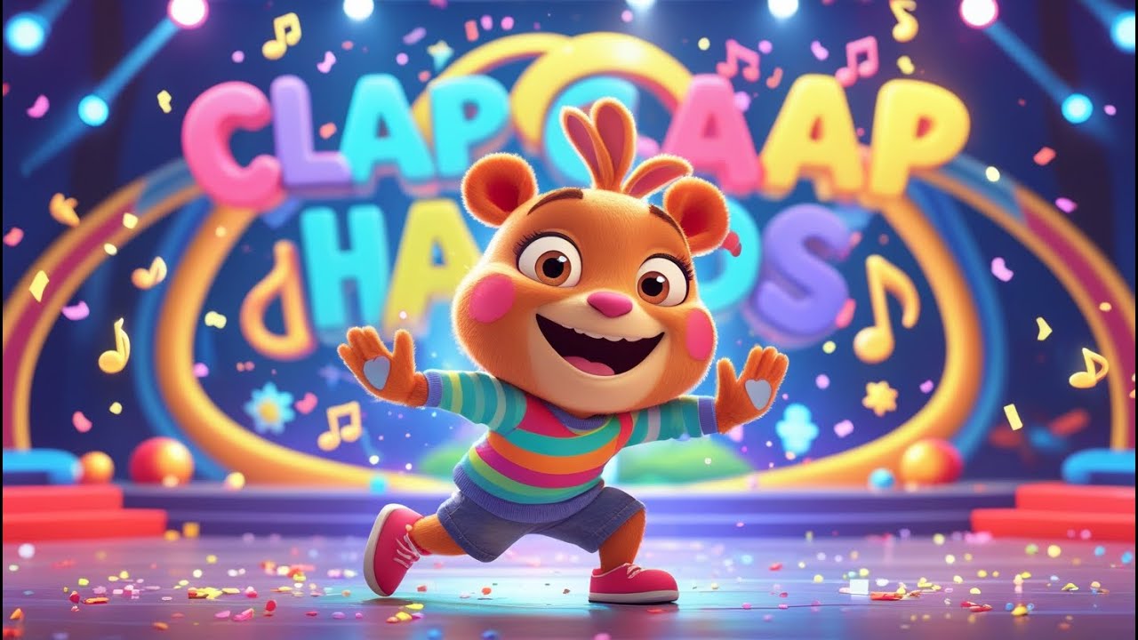 Clap, clap hands, one, two, three - Nursery Rhymes & kids song - YouTube