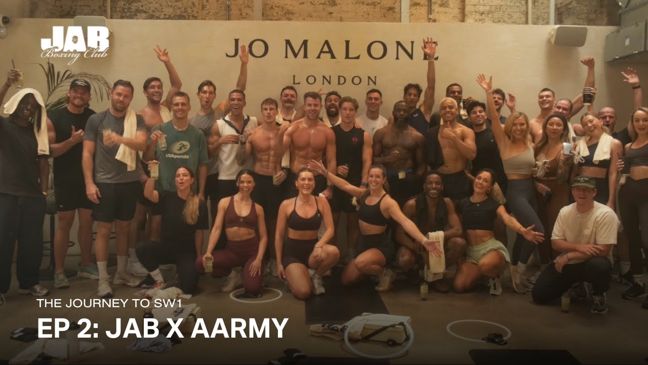 JAB pop ups with AARMY and Jo Malone - YouTube