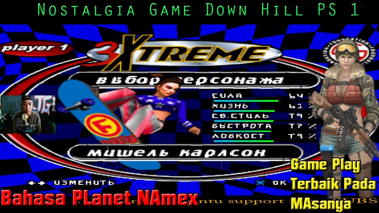 Main Game 3xtreme ps 1 di pc gameplay nostalgia #ps1 #3extreme - YouTube