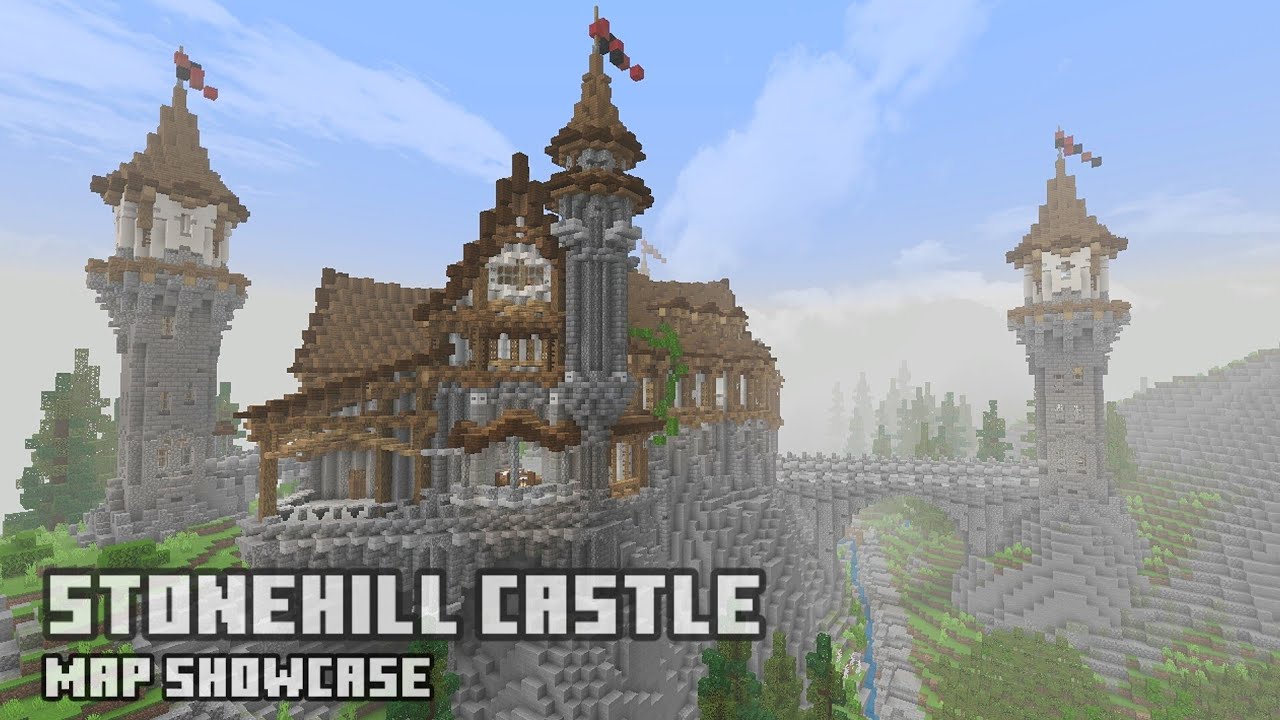 Stonehill Castle ⚔️ - Minecraft Cinematic Showcase | Medieval Map ...