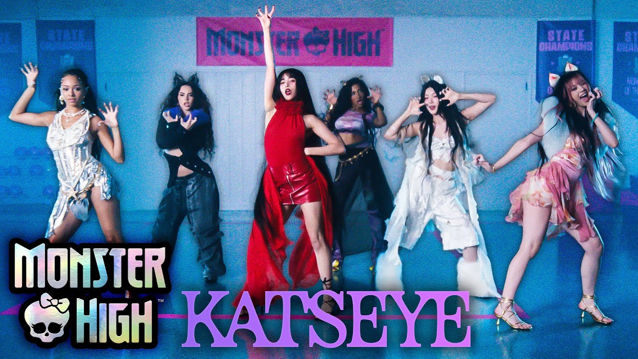 Can you spell MONSTER with KATSEYE? | "Fright Song" | Monster High ...
