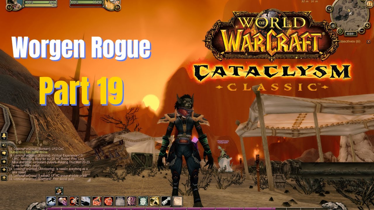 WoW Cataclysm | Worgen Rogue Gameplay - Part 19 - YouTube