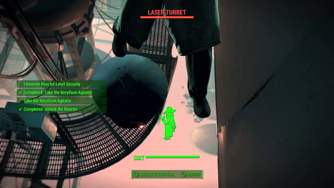 Fallout 4 The Mysterious Stranger Works in Mysterious Ways - YouTube