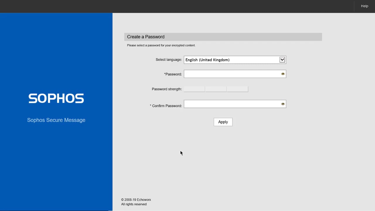 Sophos Email Encryption - YouTube