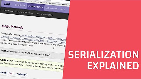 PHP Insecure Deserialization - YouTube