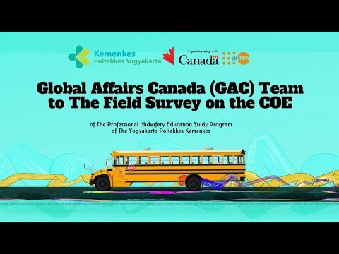 Kegiatan visitasi survei lapangan COE dari Global Affairs Canada (GAC ...